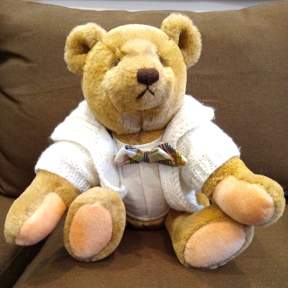 Gund | Toys | Vintage Gund Bialosky Professor Teddy Bear | Poshmark